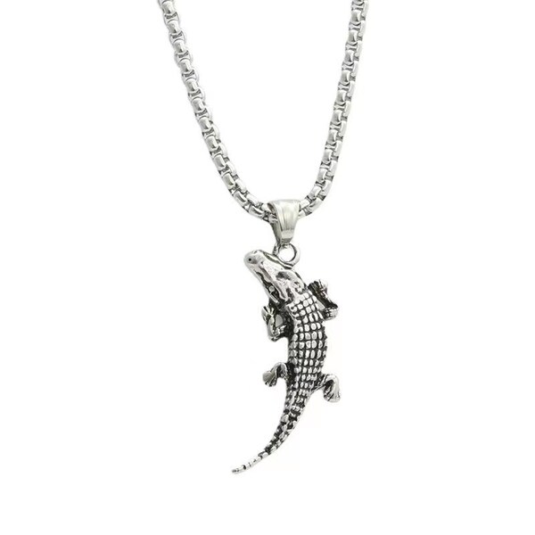 Alligator Necklace - Etsy