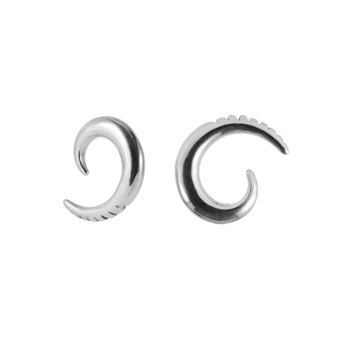 Stainless Steel Tribal Taper Long Tail Earring Ear Gauges Plugs ...