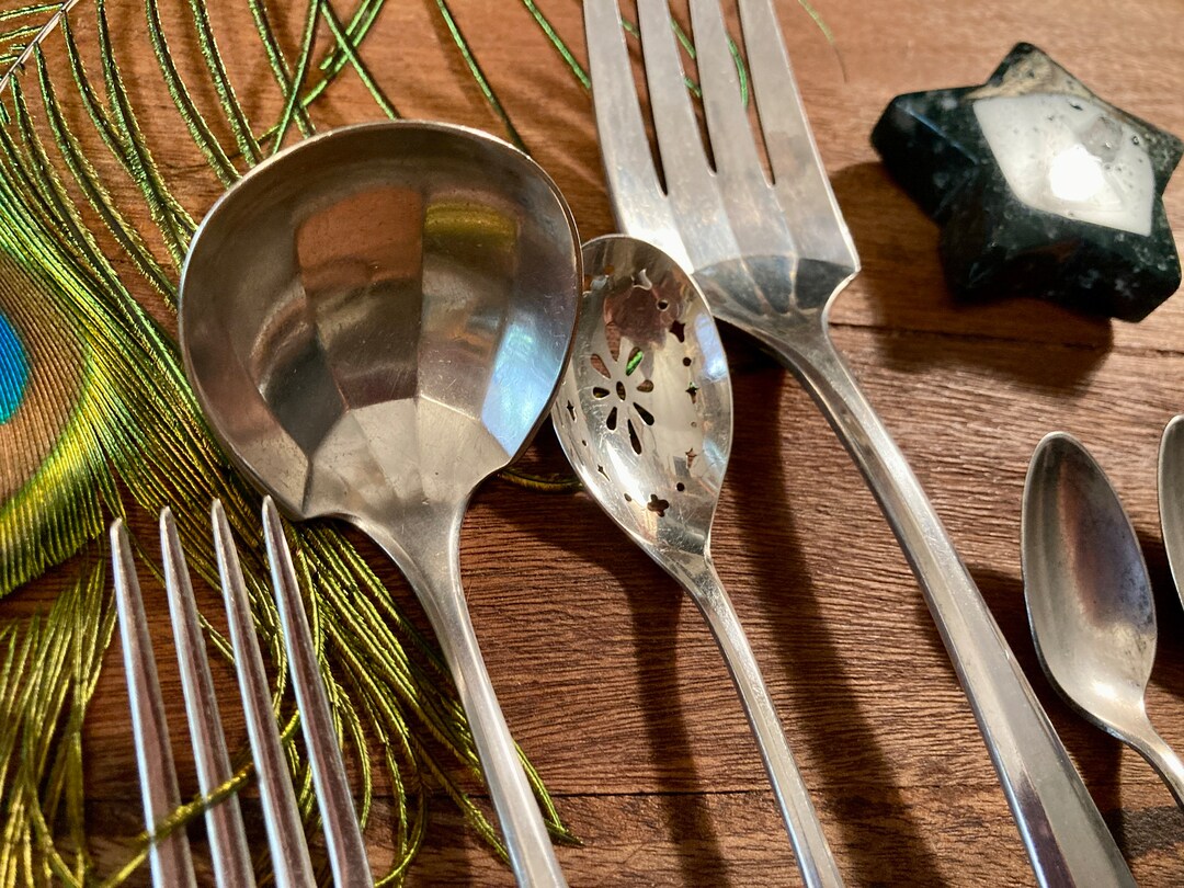 6 Pc Patrician Pattern Community Plate Serving Set, Vintage 1960s ...