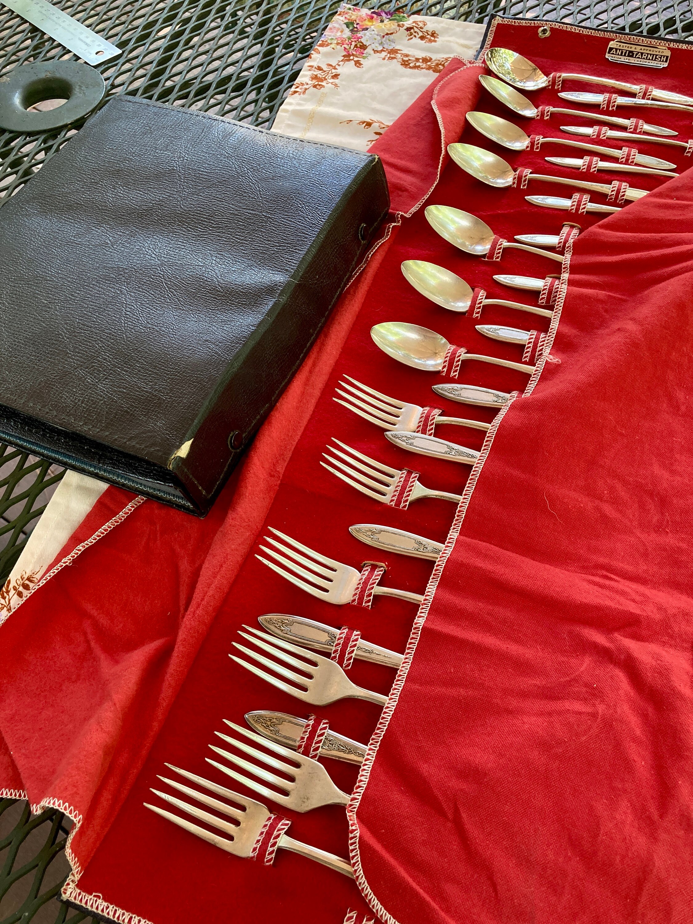 1934 50 Pc Wm Rogers AA Heavy Oneida Debutante Grandeur Princess Royal ...