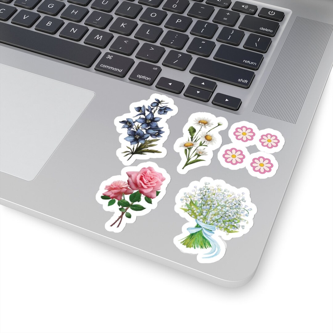 Birth Flower Stickers Birth Month Flowers 4x4 Inches - Etsy