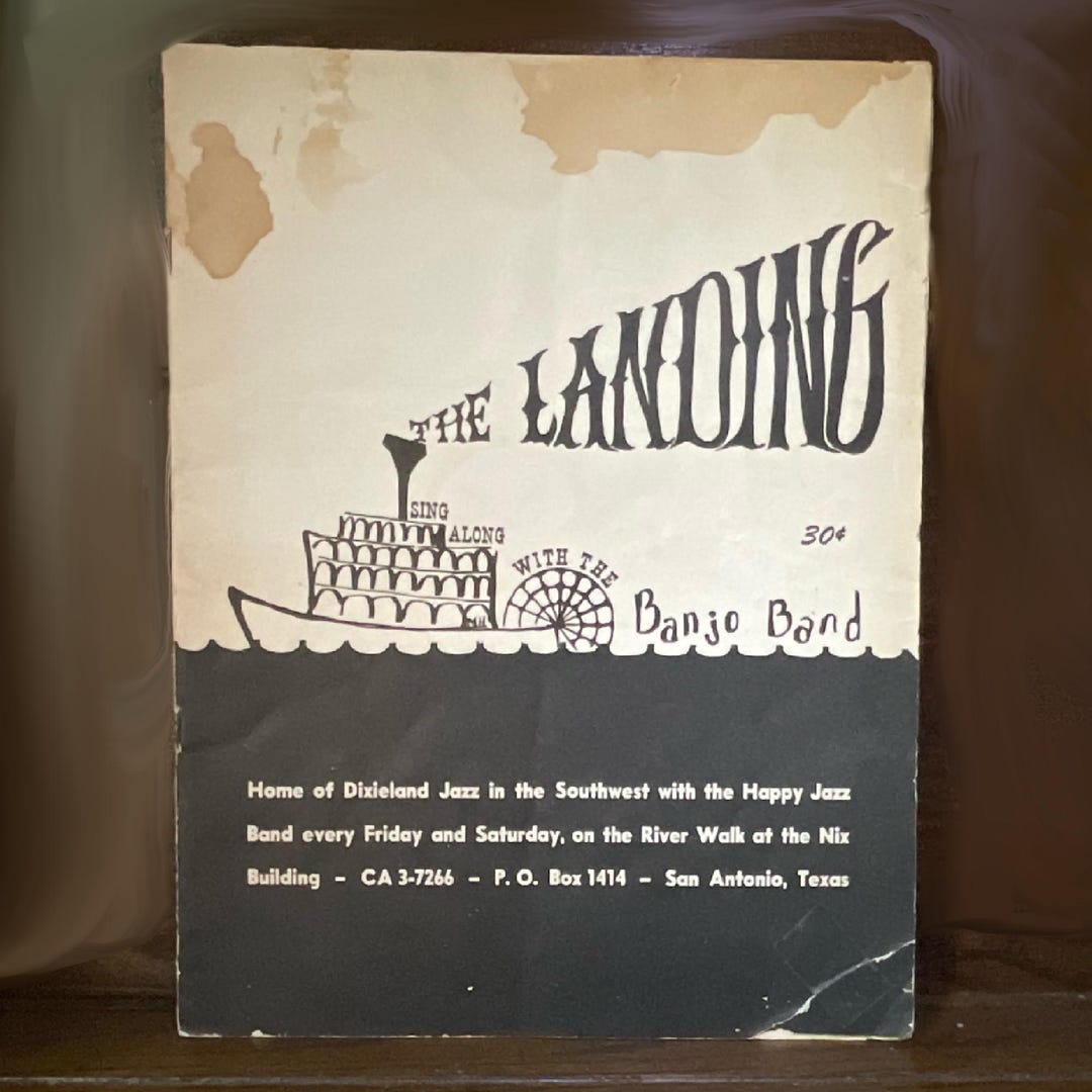 Ephemera Songs the Landing Texas Songs Home of Dixieland Jazz in the ...