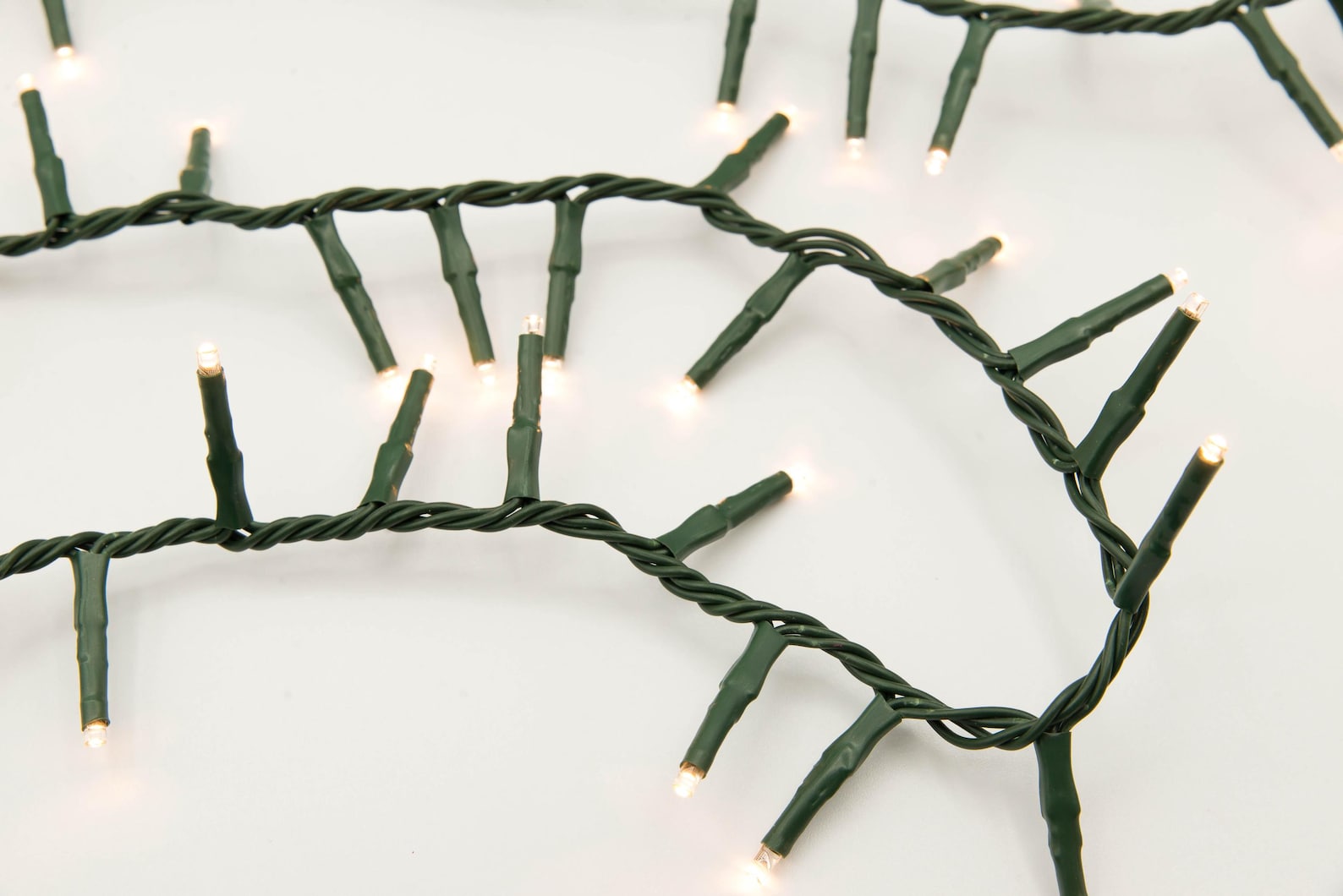 75' CONNECTABLE TWINKLE SNAKE Light Garland W/ 1,000 Warm White Snake ...