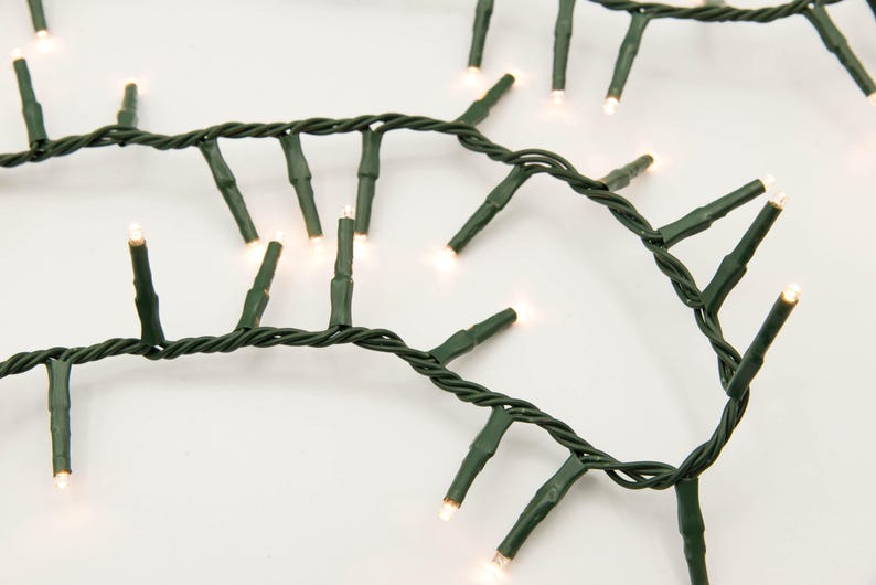 75' CONNECTABLE TWINKLE SNAKE Light Garland W/ 1,000 Warm White Snake ...