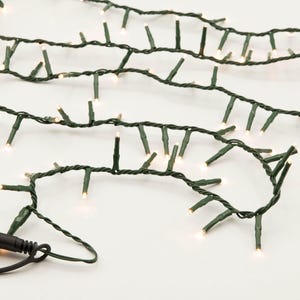 75' CONNECTABLE TWINKLE SNAKE Light Garland W/ 1,000 Warm White Snake ...