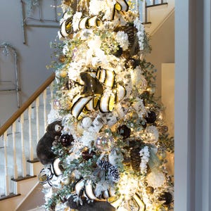 75' CONNECTABLE TWINKLE SNAKE Light Garland W/ 1,000 Warm White Snake ...
