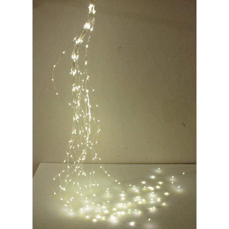 78" Micro LED Light Bunch on Silver Copper Wire With 600 Lights - Etsy