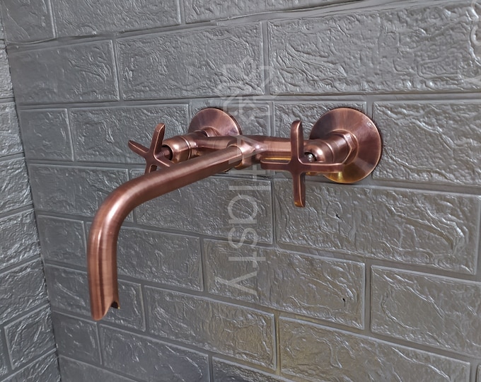 Copper and Brass Pillar Tap - Etsy