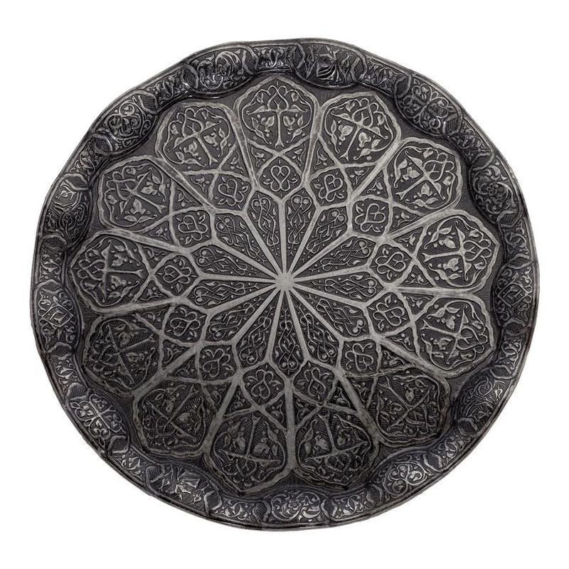 Antique Snack Tray Set - Etsy UK