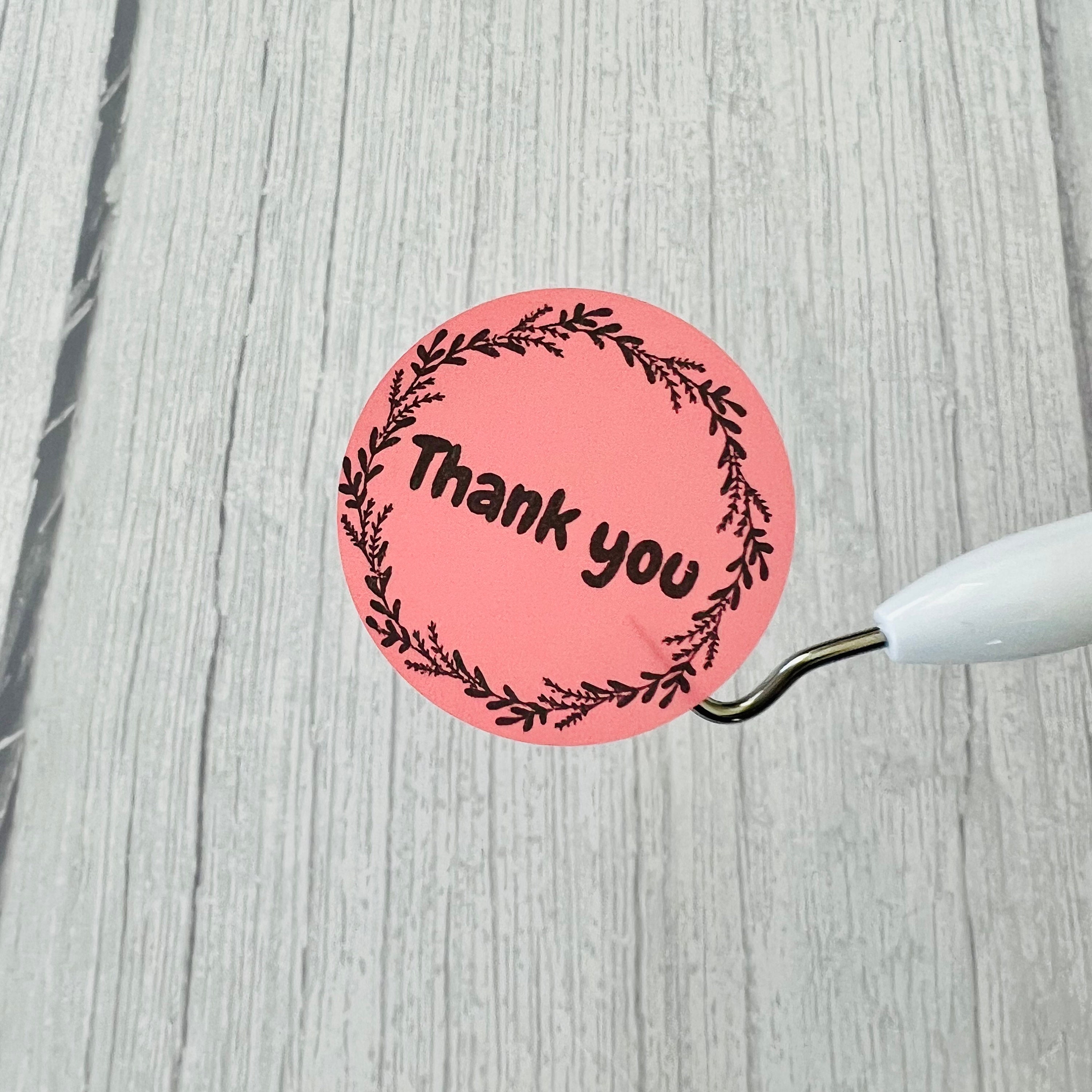 Thank You Sticker / Color Circle Thank You Sticker / Small Business ...