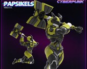 Papsikels Miniatures/cyber_sentai_yellow/cyberpunk/shadowrun/killteam ...