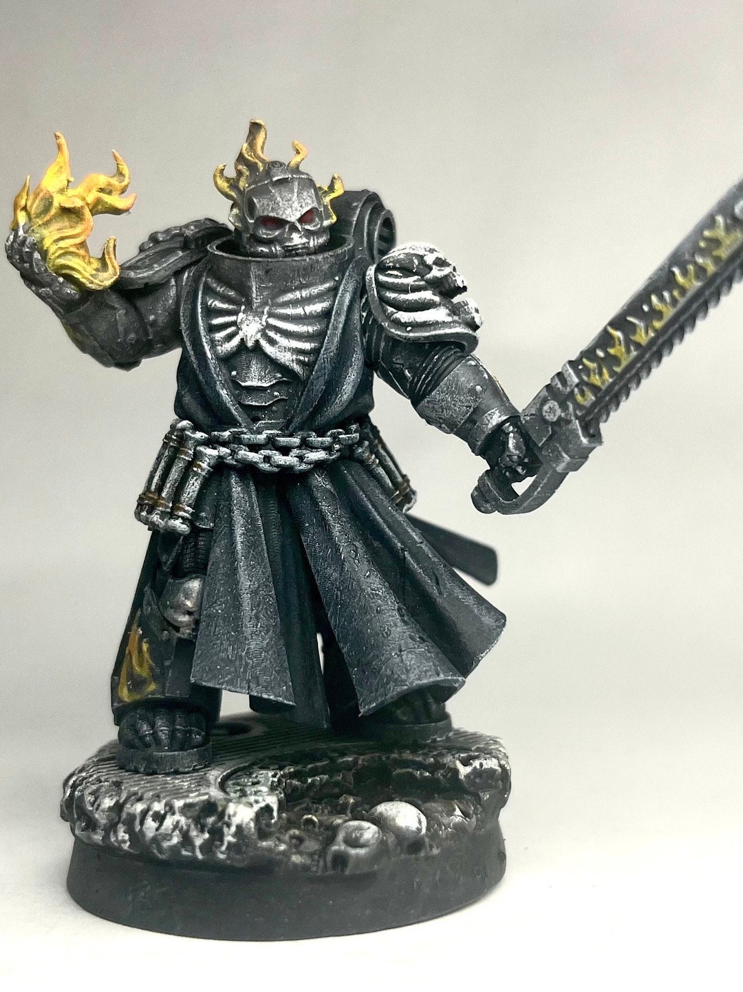 Painted Miniatures/socratis Doom Reaper /staionforge Miniatures/undead ...