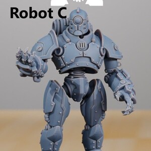 Stationforge Miniatures/scavenger Droidex/killteam/big Robot - Etsy