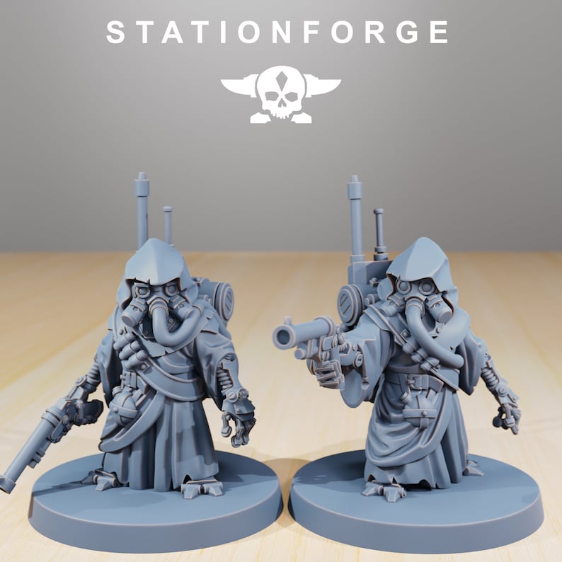 Stationforge Miniatures/scavenger Junkards/killteam - Etsy