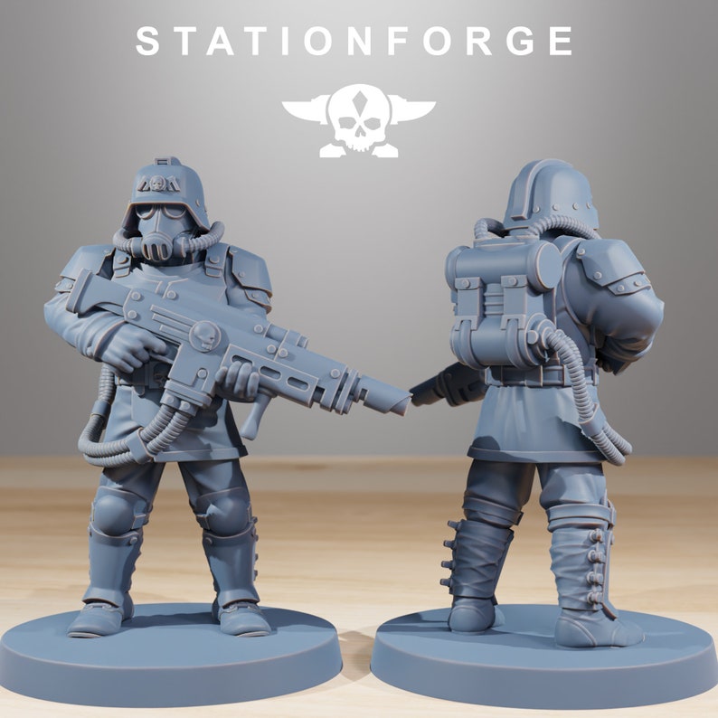 Stationforge Miniatures/grimguard Commandos/killteam - Etsy
