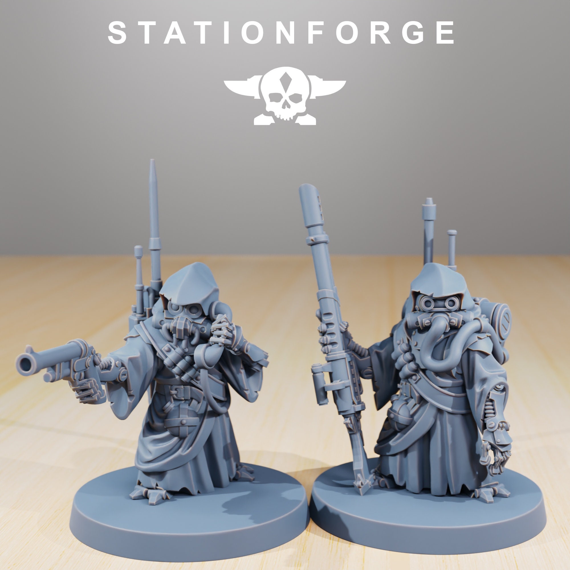 Stationforge Miniatures/scavenger Junkards/killteam - Etsy