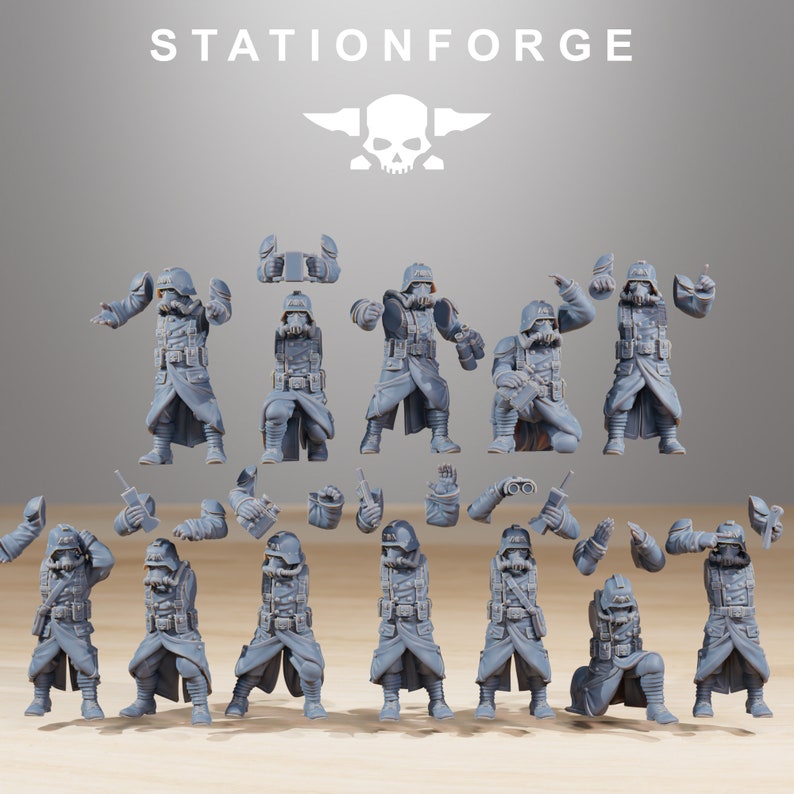 Stationforge Miniatures/grimguard - Battle Weapons/killteam - Etsy
