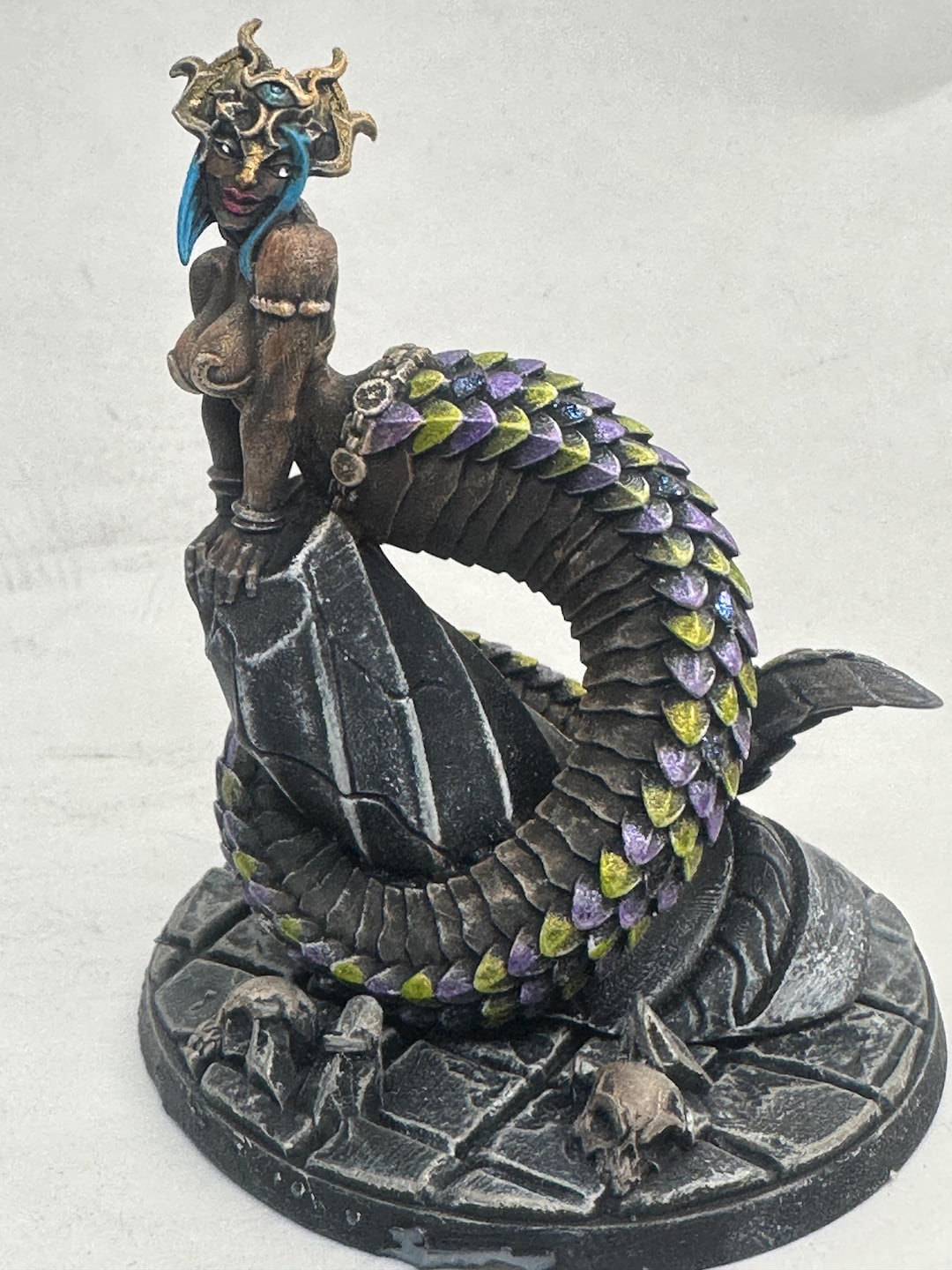 Fantasy Pinup, Snake Lady, Naga Princess, Artisan Guild, D&D ...