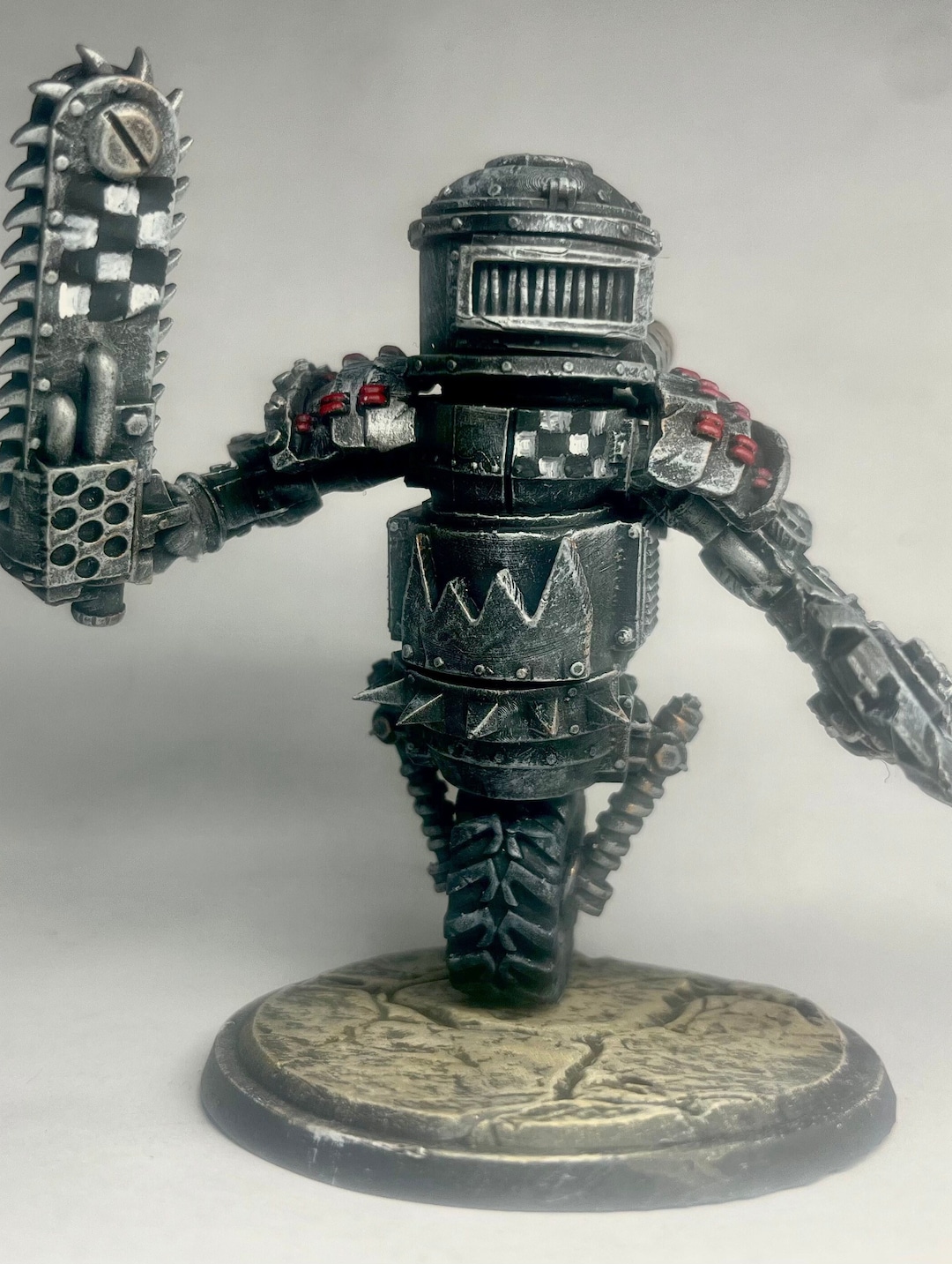 Painted Miniatures/goblin War Machine/robot/kitbashed Ork/space Warrior ...