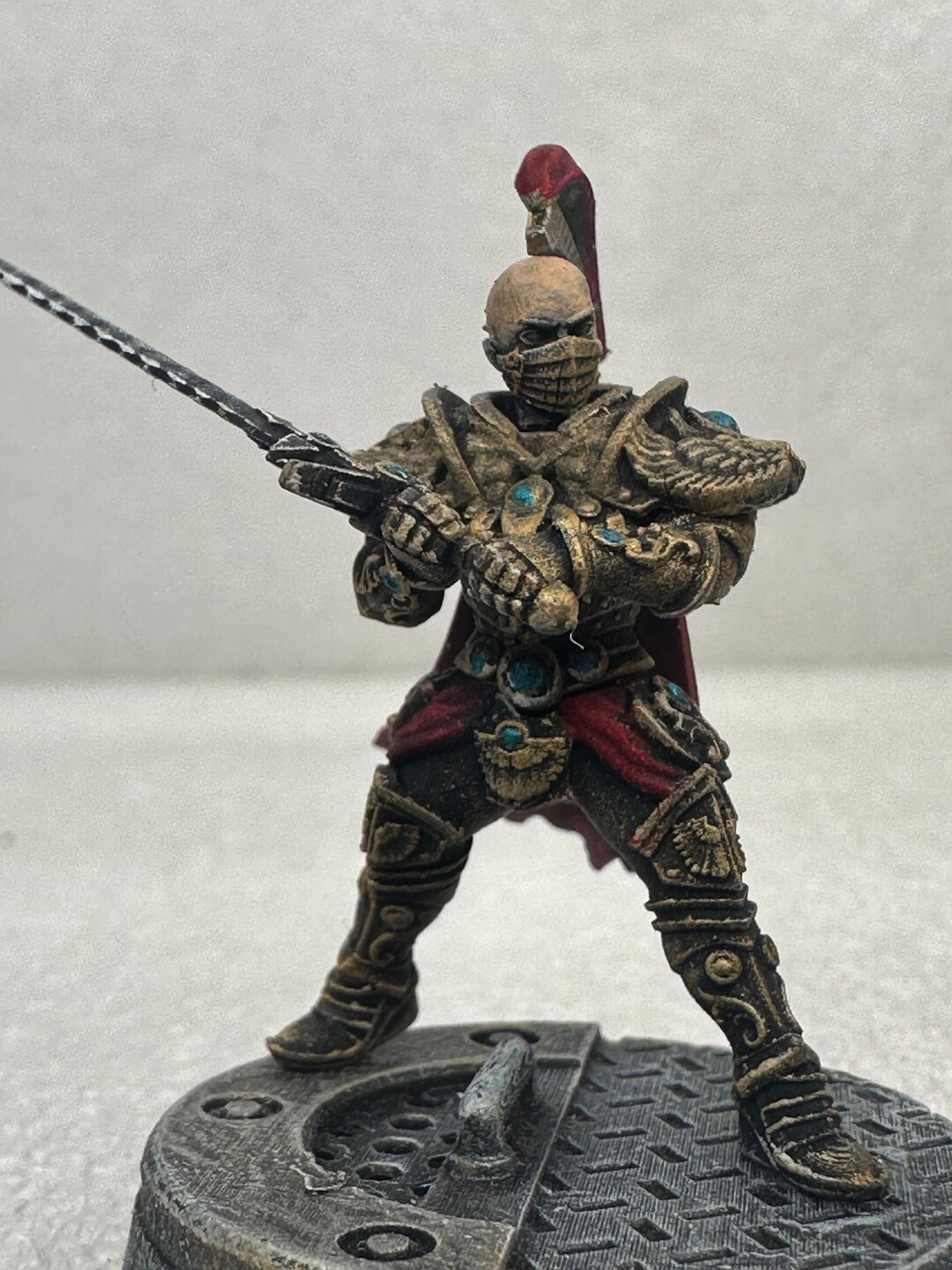 Painted Miniature/royal Guard/golden Space Sister - Etsy