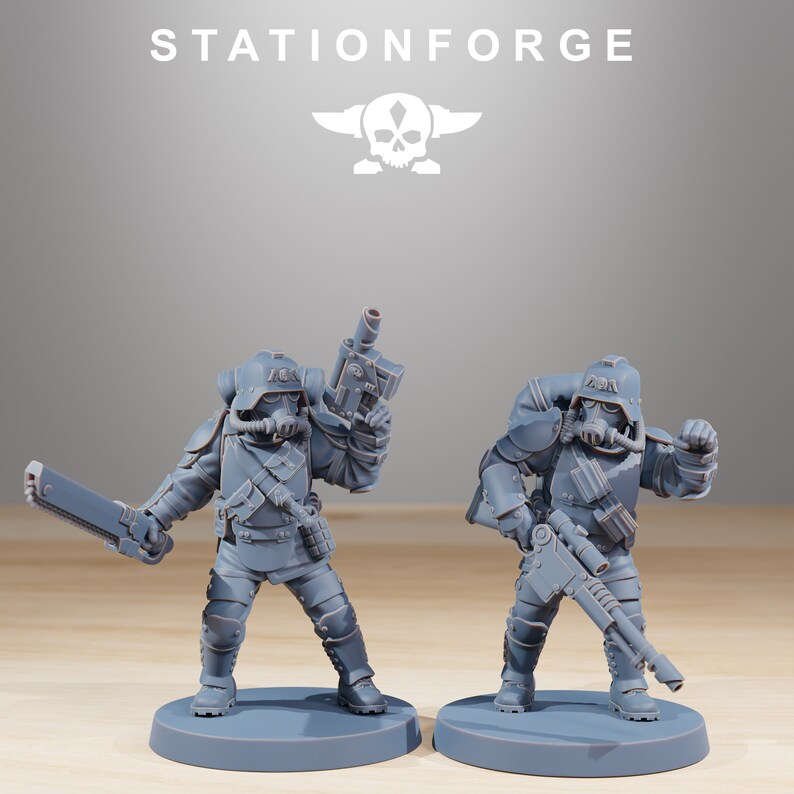 Stationforge Miniatures/grimguard Ironclad/killteam - Etsy