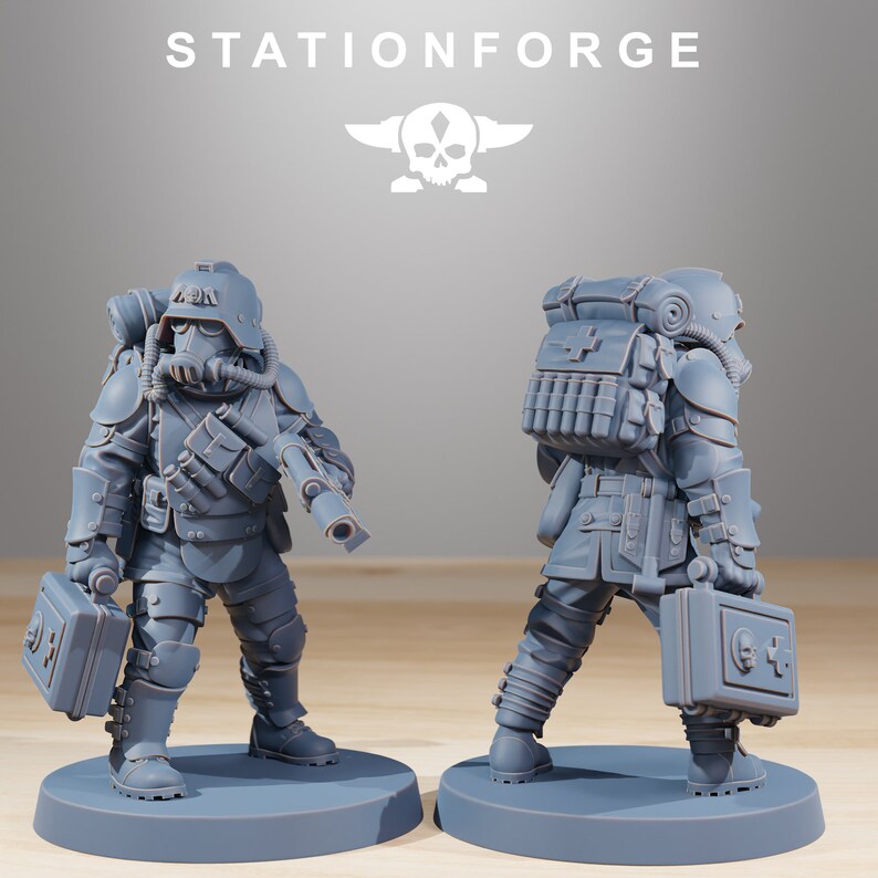 Stationforge Miniatures/grimguard Ironclad/killteam - Etsy