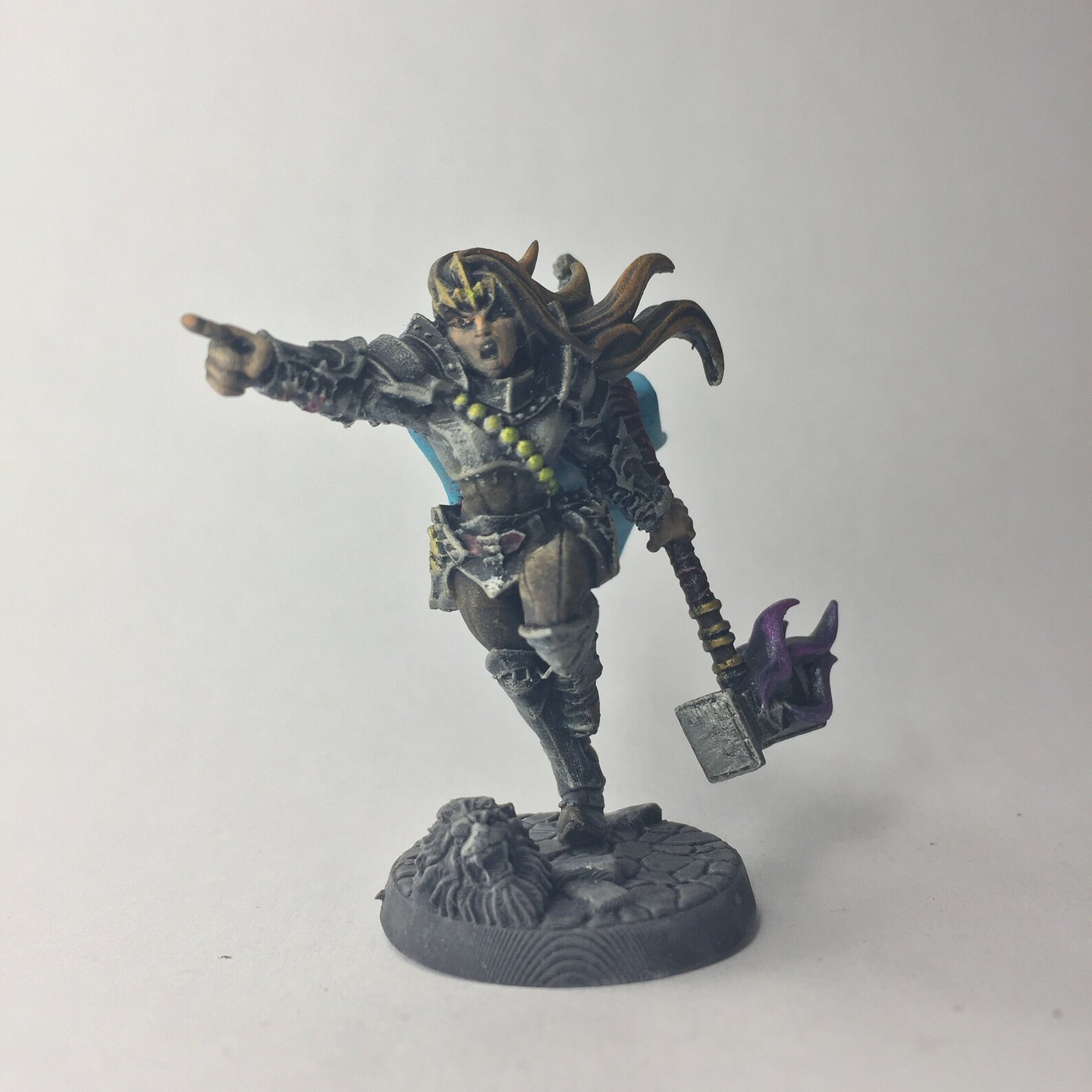 Painted Miniature/human Female - Etsy