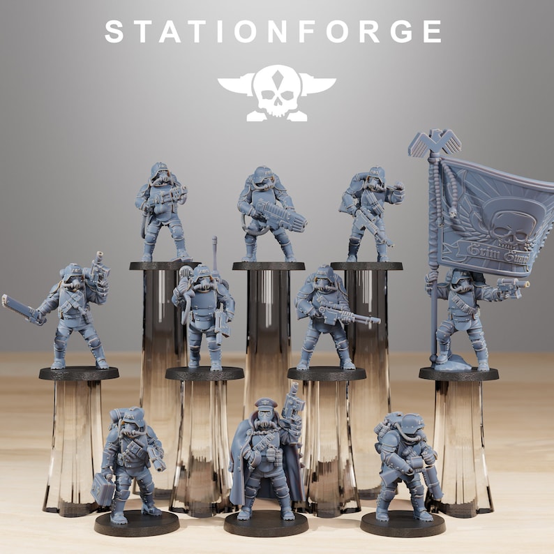 Stationforge Miniatures/grimguard Ironclad/killteam - Etsy