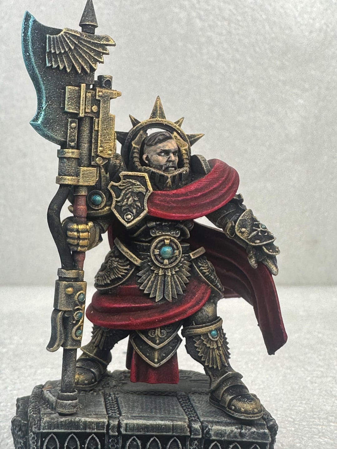 Painted Miniature/surrogate Miniatures/royal Guard/golden Space Warrior ...