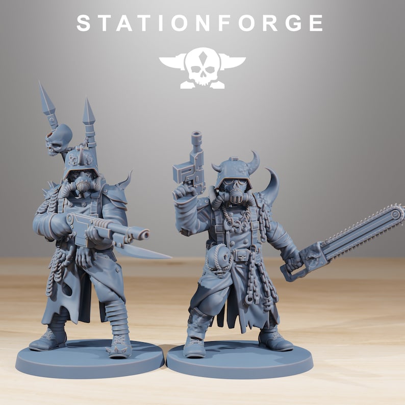 Stationforge Miniatures/corrupted Guard/killteam - Etsy