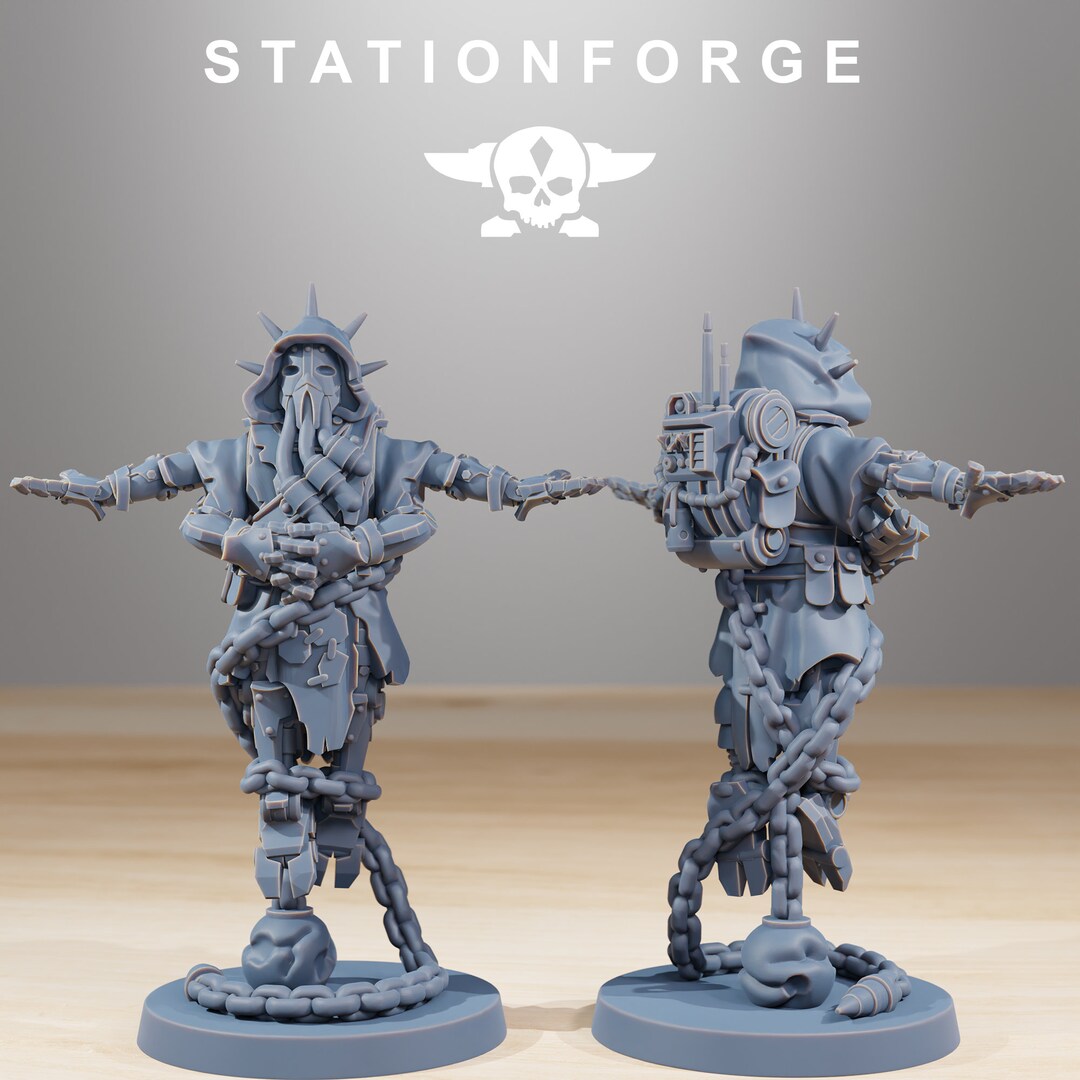 Stationforge Miniatures/scavenger Ranger Priests/killteam - Etsy