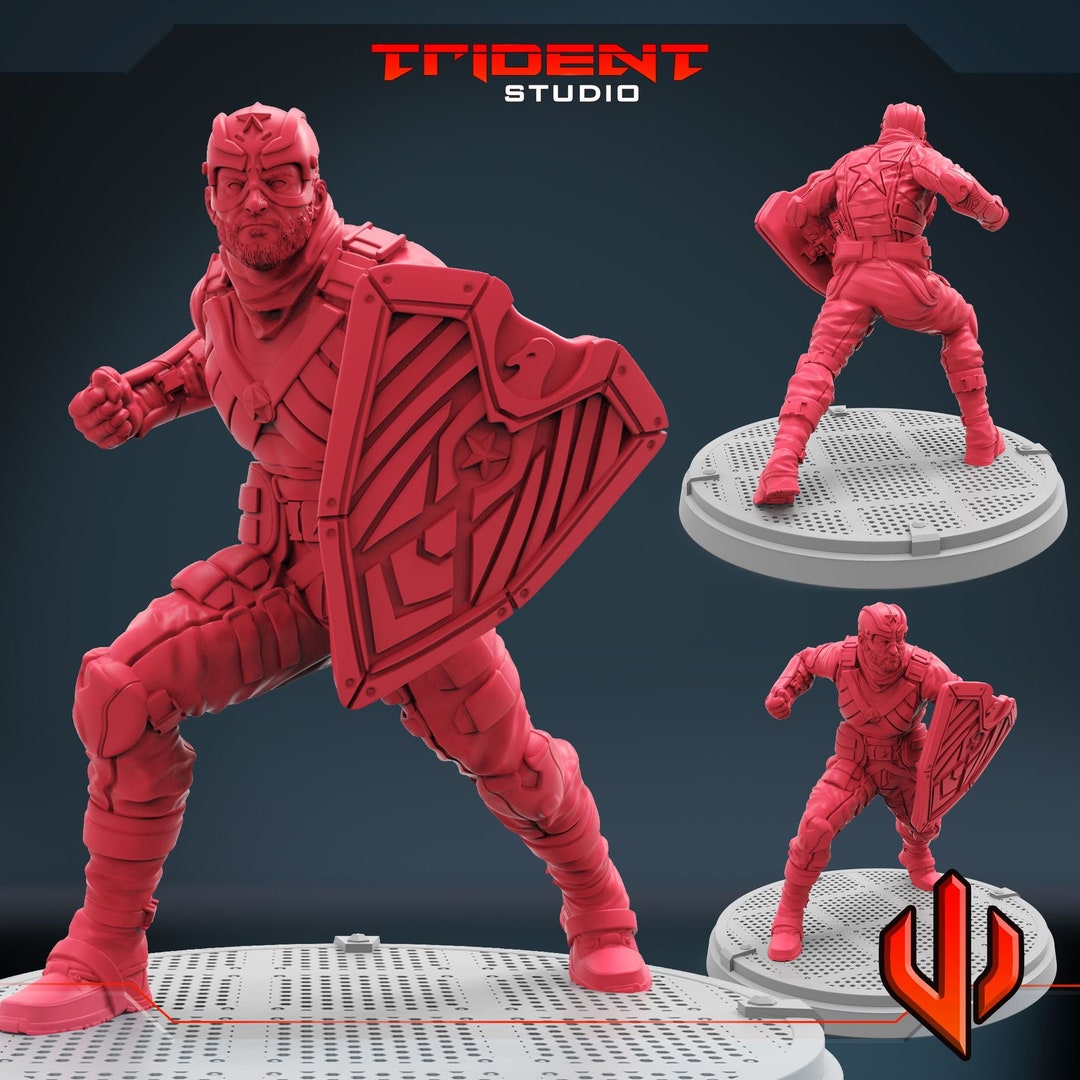 Trident Studio/military Boy A/custom Fan Art/crisis Protocol - Etsy