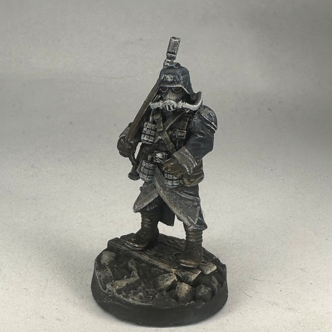 Painted Miniature, Death Corps, Space Soldier, Stationforge, Guardsman ...