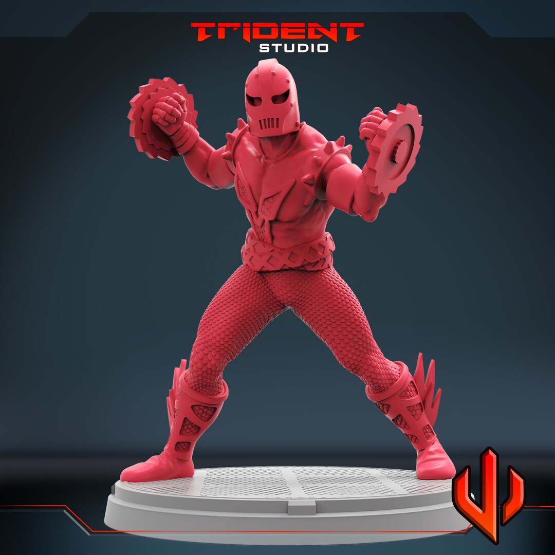 Trident Studio/gladiator A/custom Fan Art/crisis Protocol - Etsy