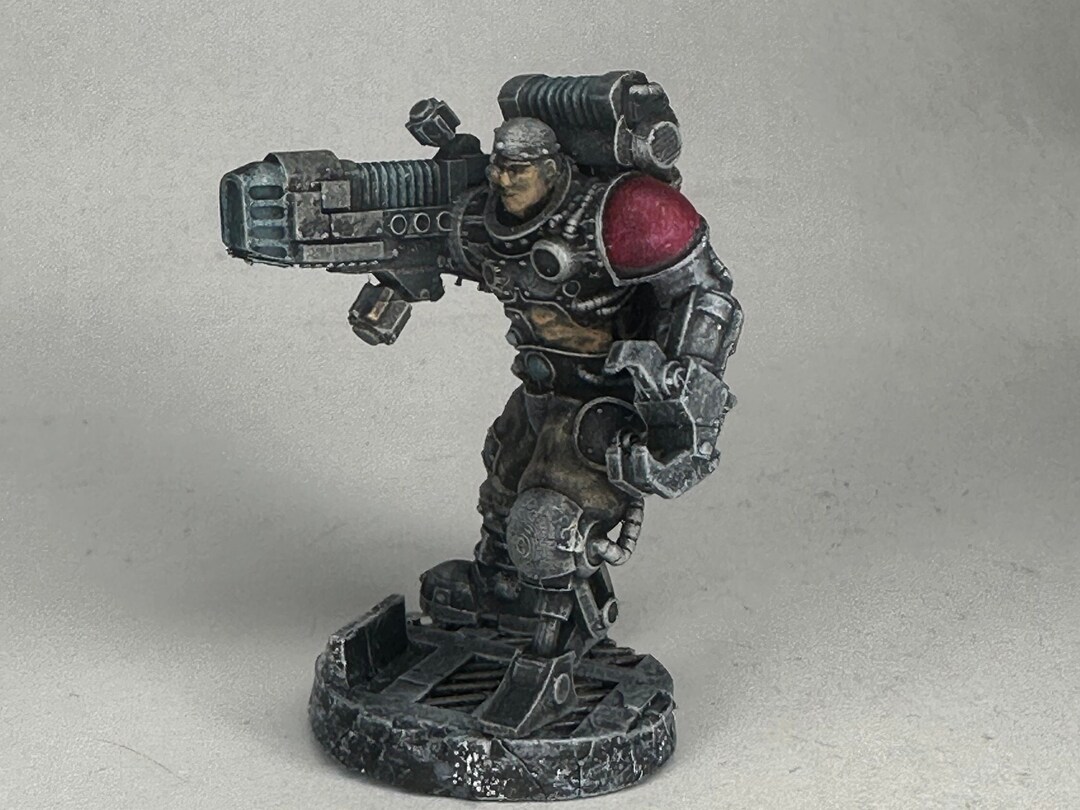 Painted Miniatures/stationforge Miniatures/scavenger Cyborg/servants ...
