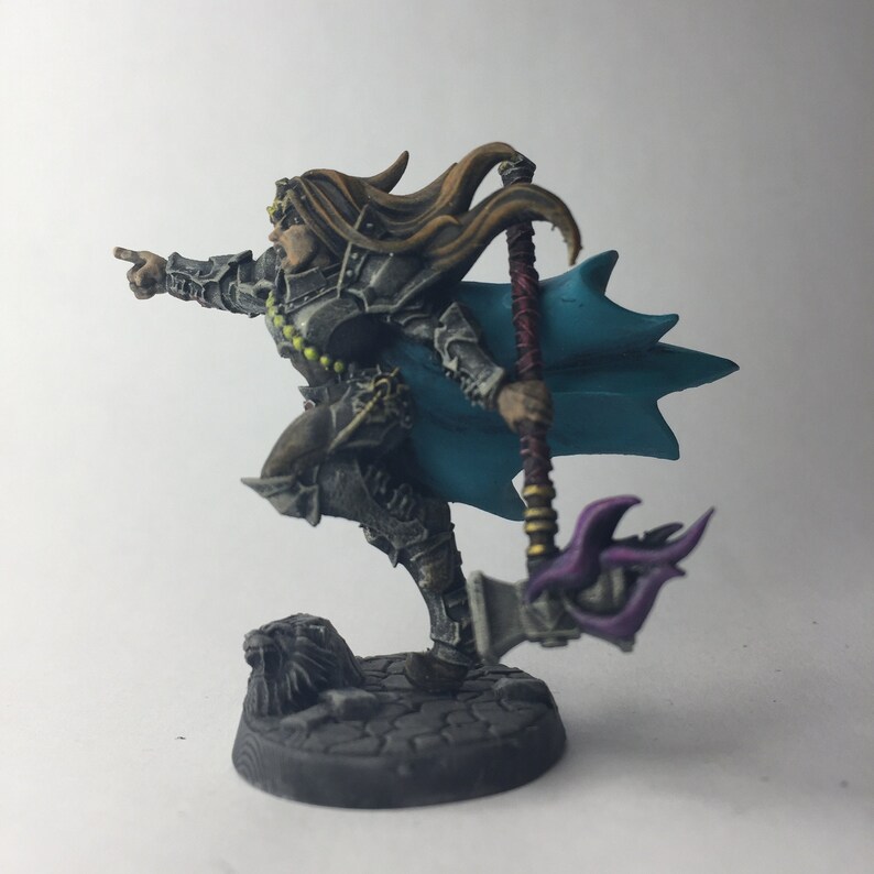 Painted Miniature/human Female - Etsy