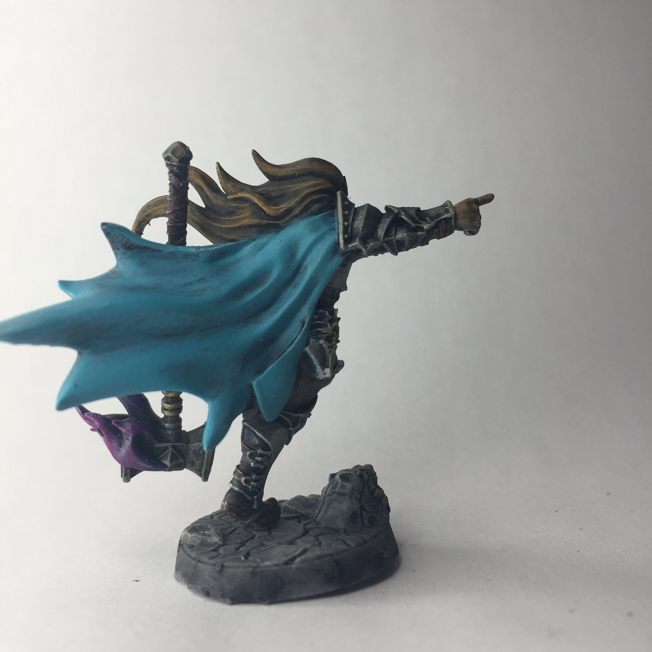 Painted Miniature/human Female - Etsy