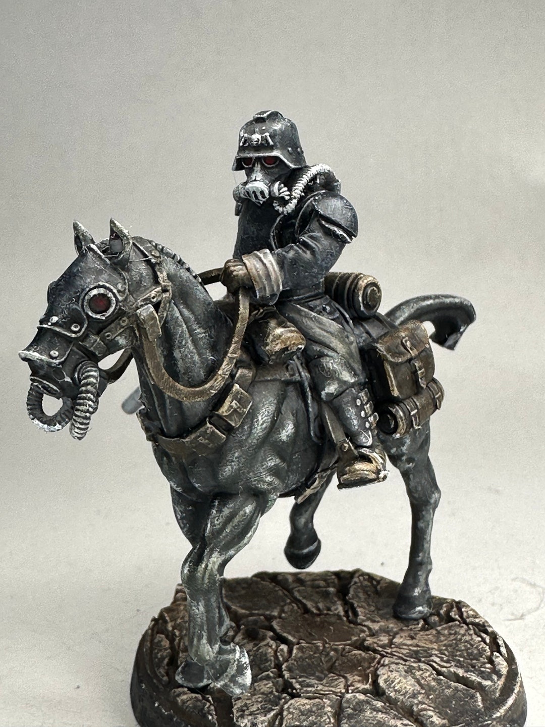 Painted Miniature, Death Corps Cavalry, Space Soldier, Stationforge ...