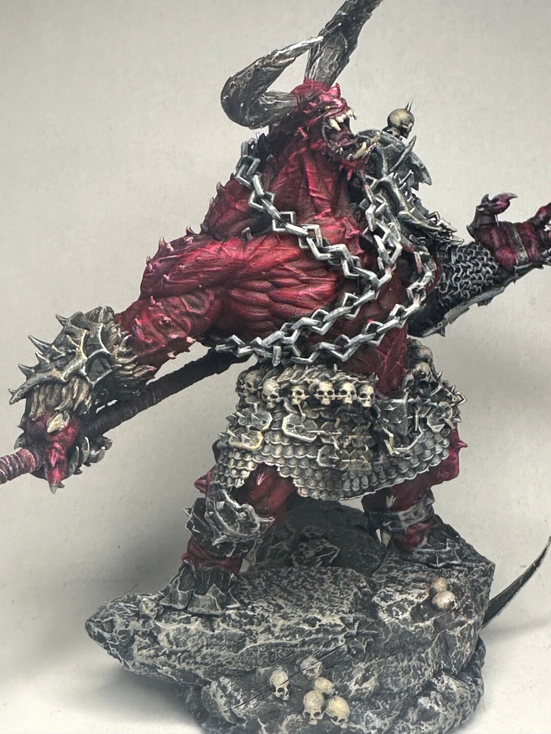 D&D Monster, Sci Fi Demon, Chaos Demon, Painted Miniature, Pathfinder ...
