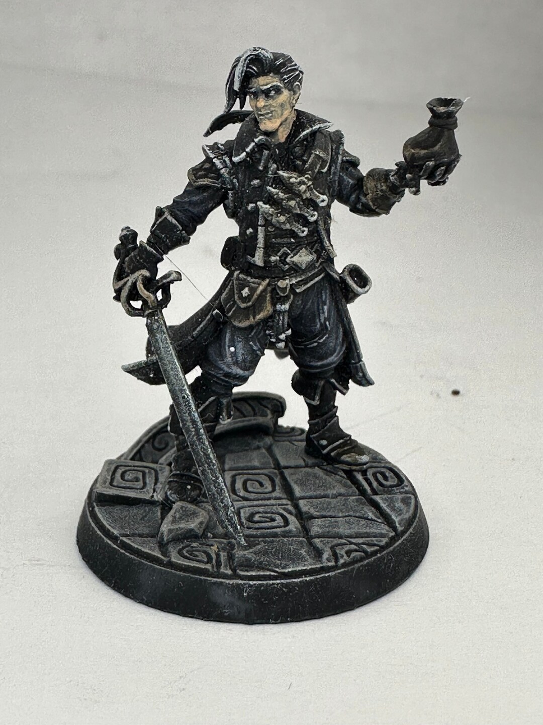 Painted Miniature/male Human Rogue/player Character/paladin/warrior/d&d ...
