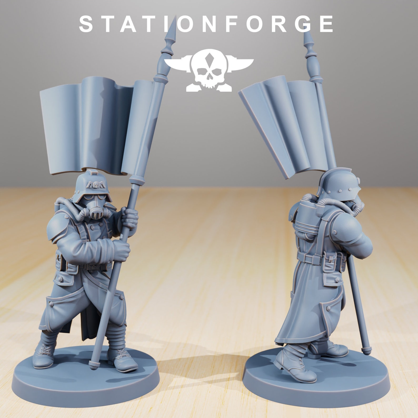 Stationforge Miniatures/grimguard Command Set/killteam - Etsy