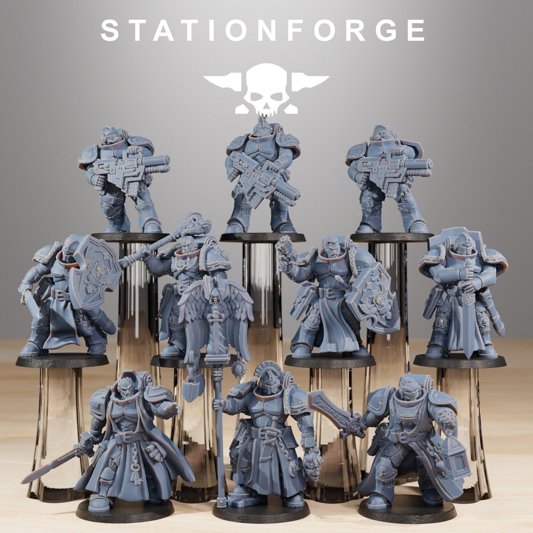 Stationforge Miniatures/socratis Knights/killteam - Etsy