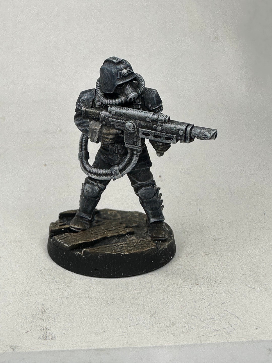 Painted Miniature, Death Corps, Space Soldier, Stationforge, Guardsman ...