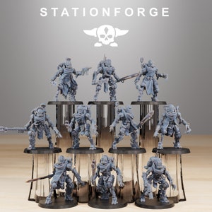 Stationforge Miniatures/scavenger Junkbots/killteam - Etsy
