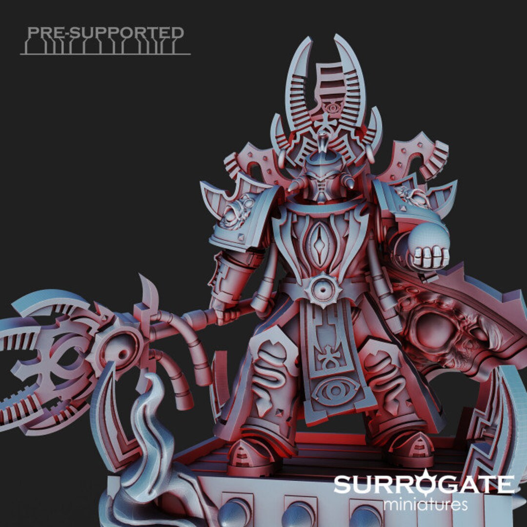 Surrogate Miniatures/ El Rhyman/cursed Evil Space Warriors - Etsy