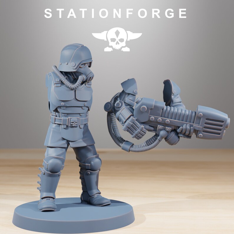 Stationforge Miniatures/grimguard Commandos/killteam - Etsy