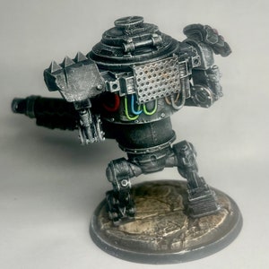 Painted Miniatures/goblin War Machine/robot/kitbashed Ork/space Warrior ...