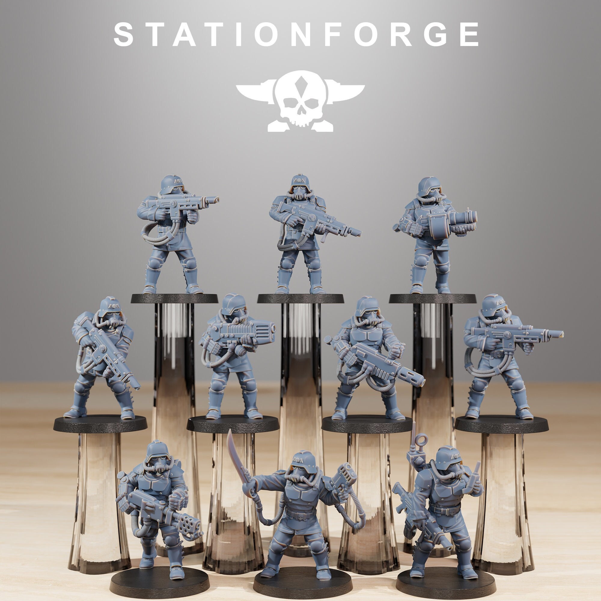 Stationforge Miniatures/grimguard Commandos/killteam - Etsy