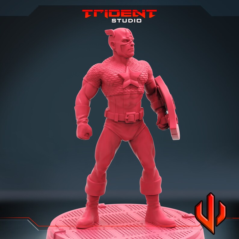 Trident Studio/Captain Hero D/fan art personnalisé/Crisis Protocol ...