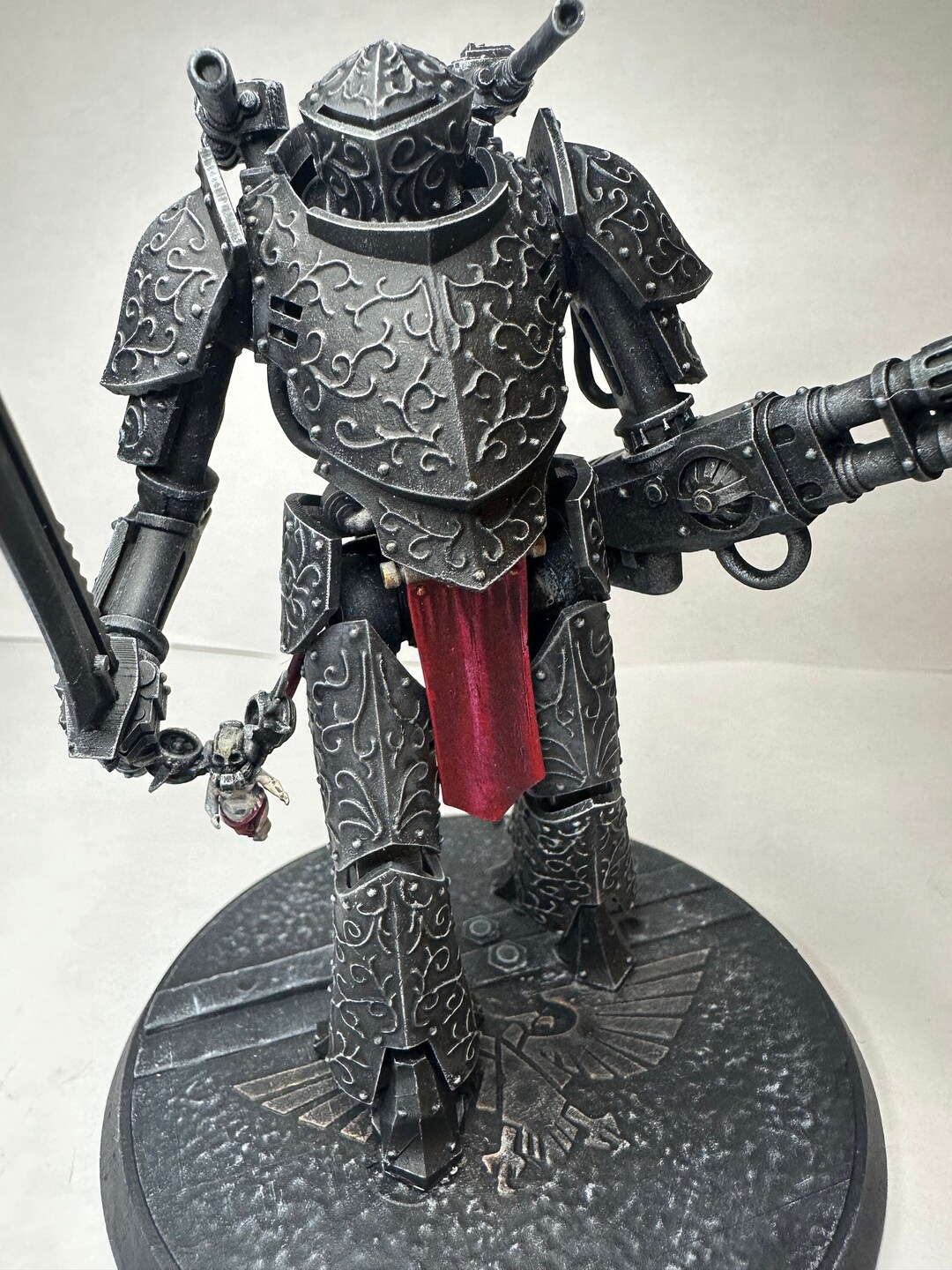 Custom Kitbash Painted Miniature/battle Maiden Mech/space Warrior ...